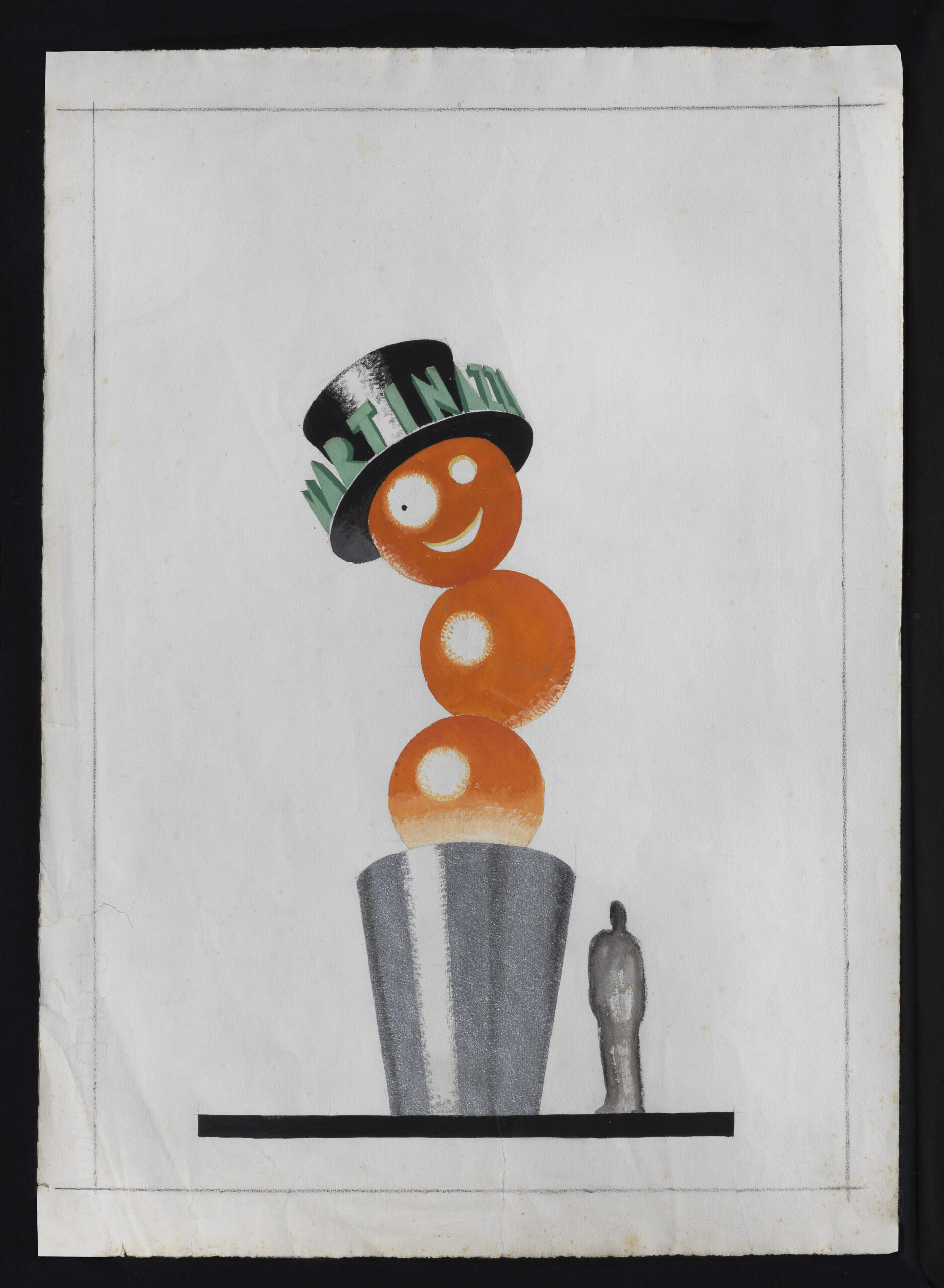 Gigi Chessa - Study for the advertising of the Martinazzi Vermouth ...